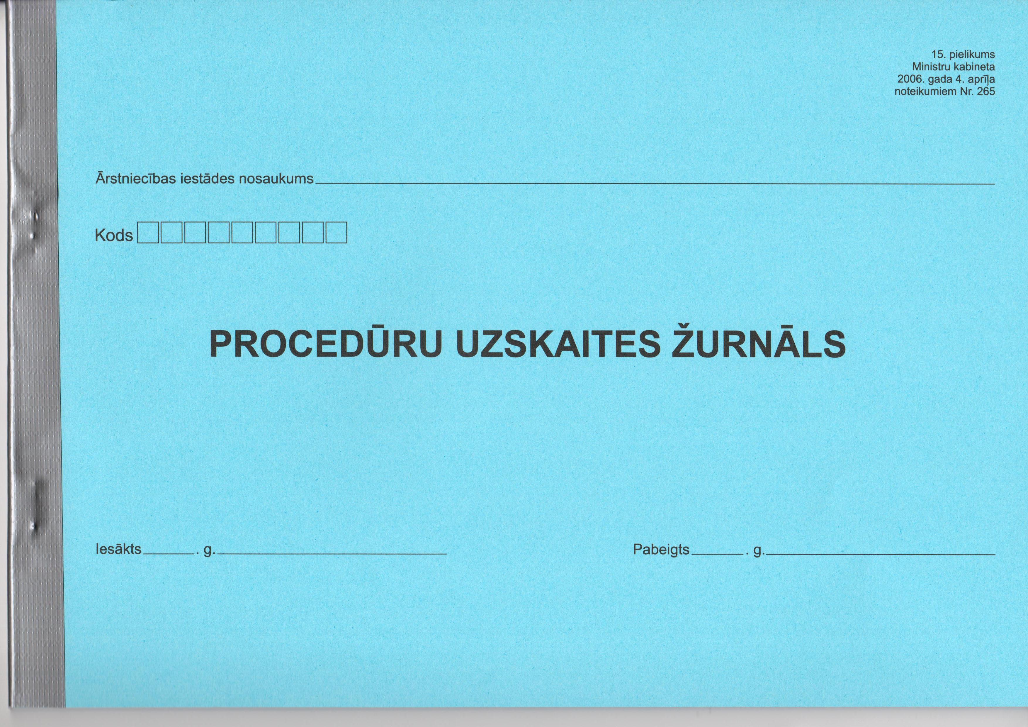 Medicīnas veidlapas - Vidzemes papīrs